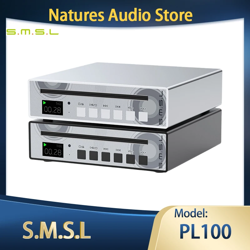 이거 아직도 몰라? SMSL PL100 CD 플레이어 CS43131 디코더 칩 흡입 휴대용 CD 플레이어 알려드립니다